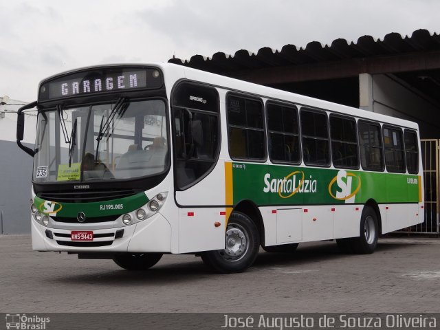 Viação Santa Luzia RJ 195.005 em Barra do Piraí por José Augusto de ...