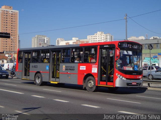 Express Transportes Urbanos Ltda 4 4923 em São Paulo por José Geyvson ...