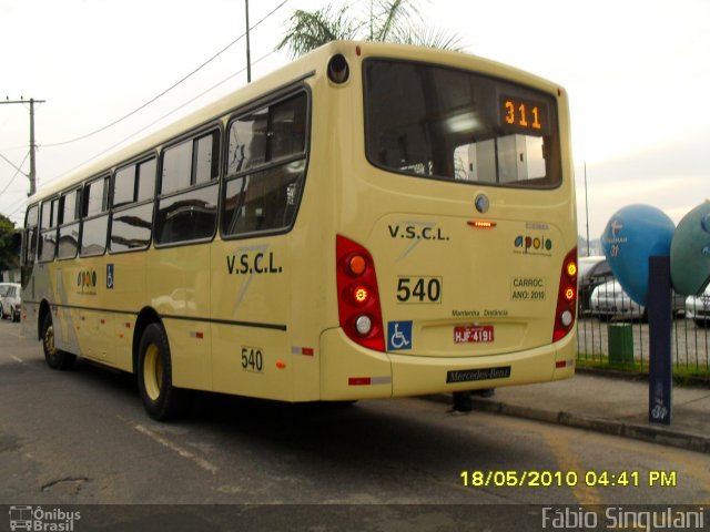 VSCL - Viação São Cristóvão 540 em Juiz de Fora por Fábio Singulani ...