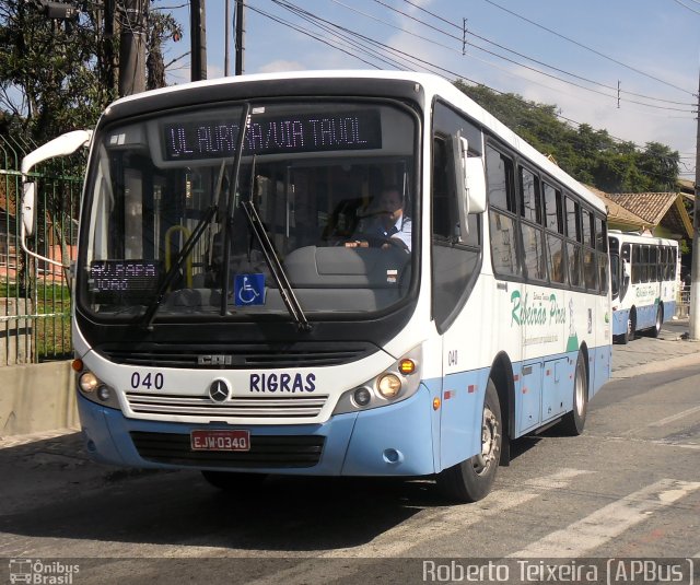 Rigras Transporte Coletivo e Turismo 040 em Ribeirão Pires por Roberto ...