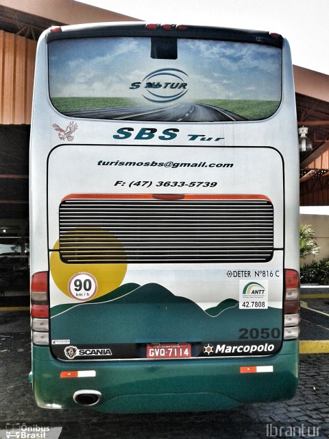 SBS Tur 2050 em Goiatuba por Ibrantur Turismo - ID:2724330 - Ônibus Brasil