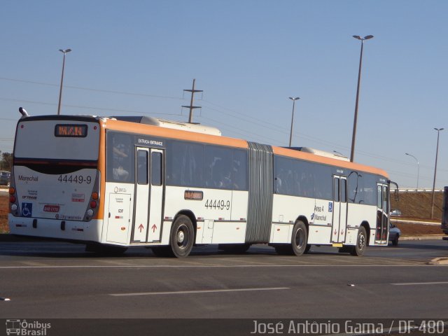 Auto Viação Marechal Brasília 44449-9 em Gama por José Antônio Gama ...